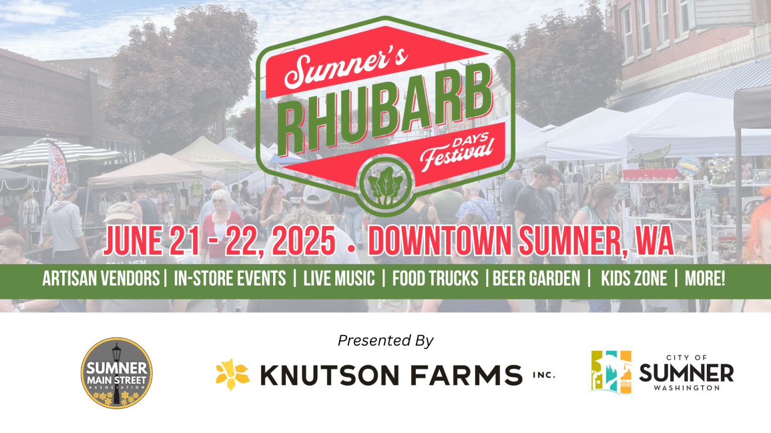 Sumner, Washington – Rhubarb Pie Capital of the World